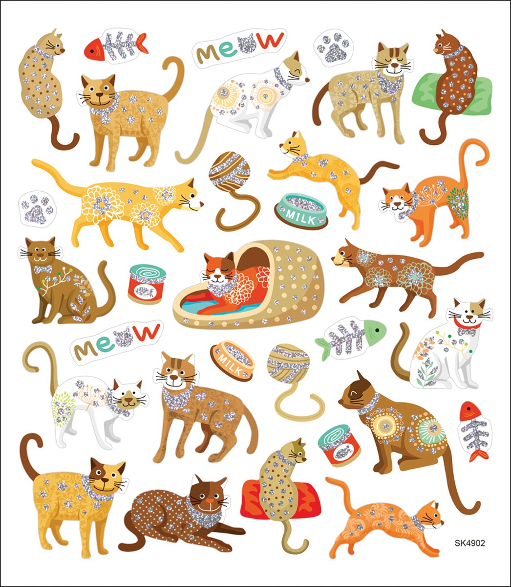 Sticker King Stickers-Cats Meow | Michaels