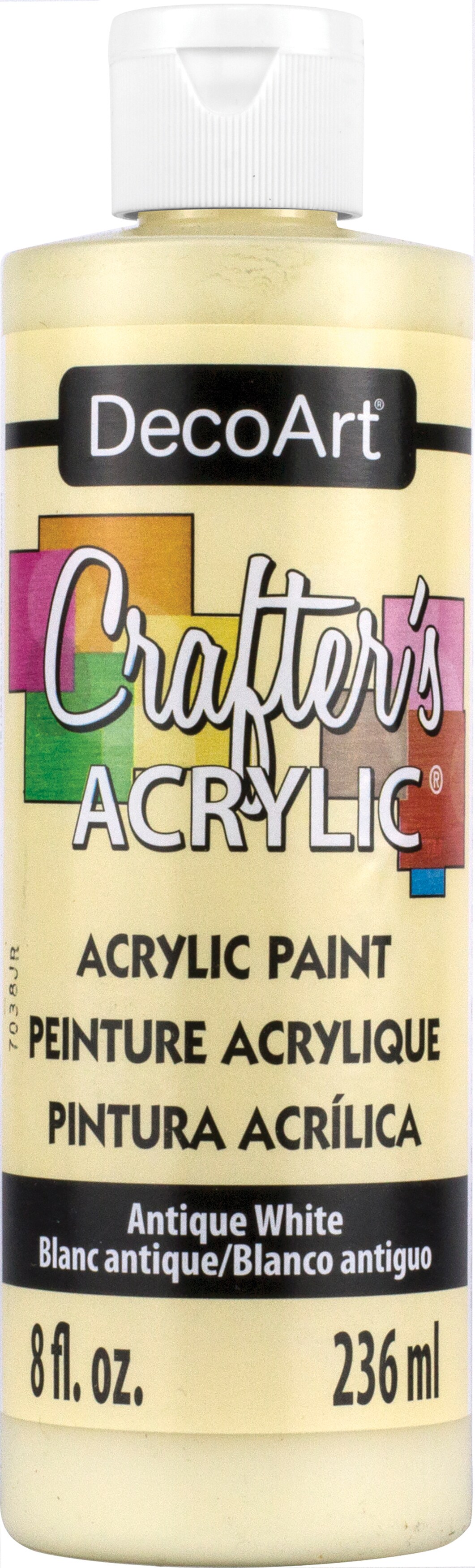 DecoArt Crafter's Acrylic All-Purpose Paint 8oz-Antique White | Michaels
