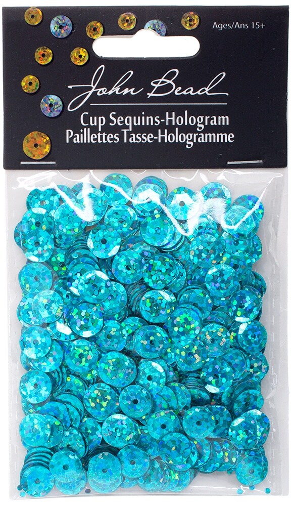 Round Sequins 8Mm 850/Pkg-Peacock Blue | Michaels