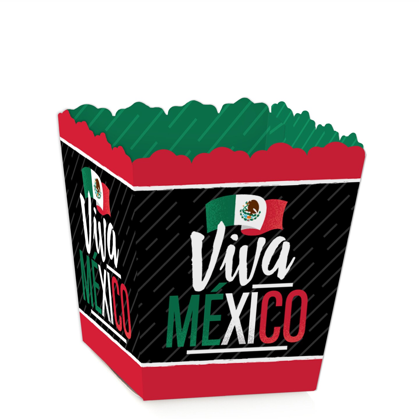 Big Dot of Happiness Viva Mexico - Party Mini Favor Boxes - Mexican ...