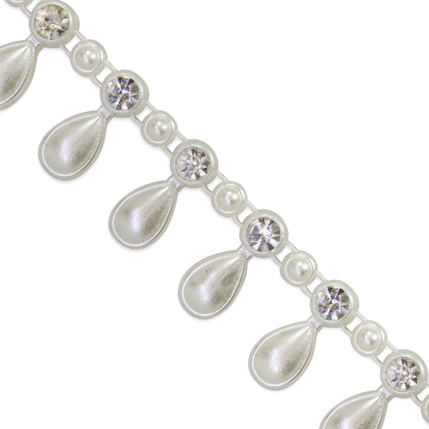 10 yards of Nina 3/4" Teardrop Rhinestone Trim | Michaels