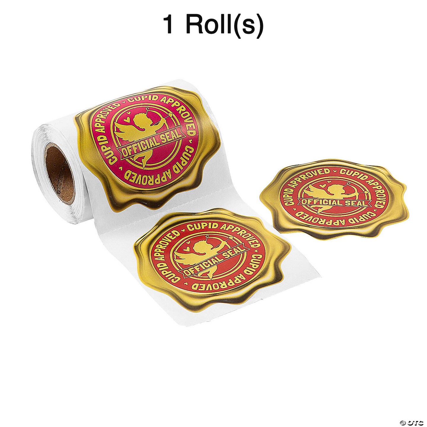 Official Cupid Seal Sticker Roll 100 Pc. | Michaels