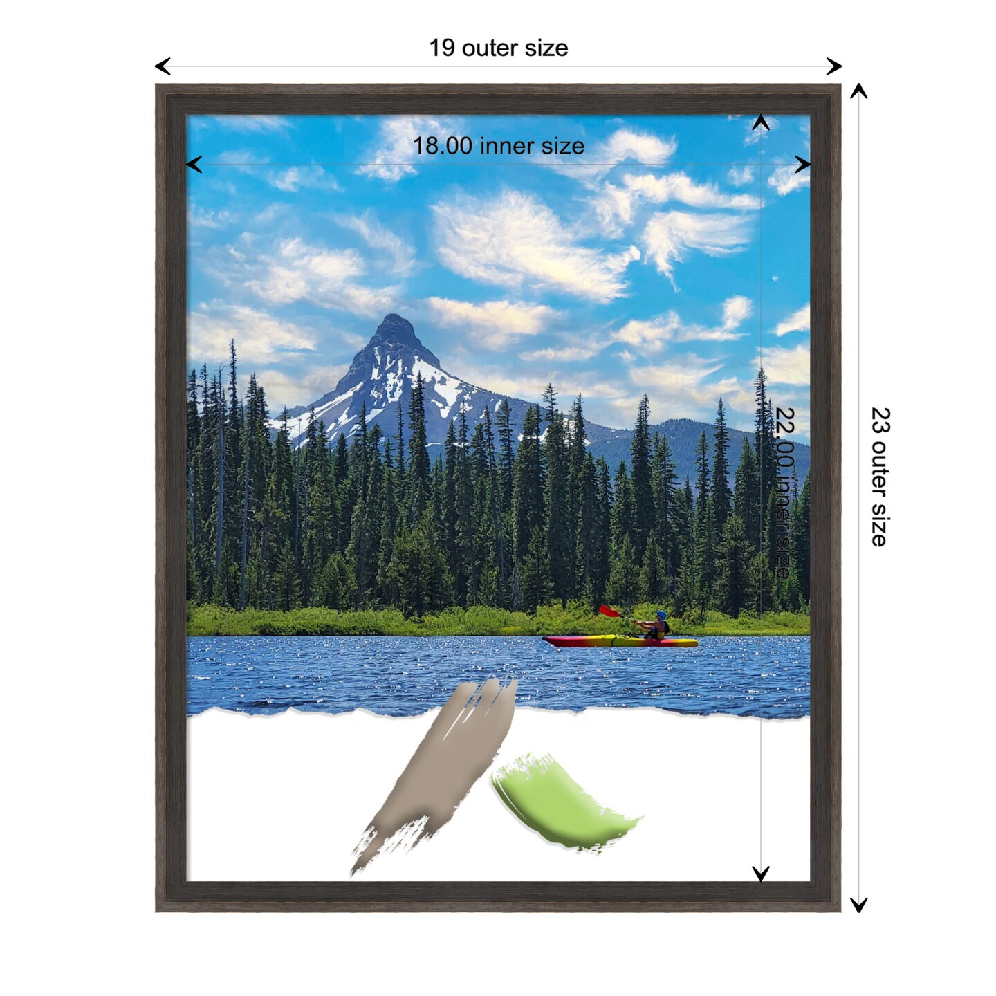 Hardwood Wedge Wood Picture Frame, Photo Frame, Art Frame | Michaels