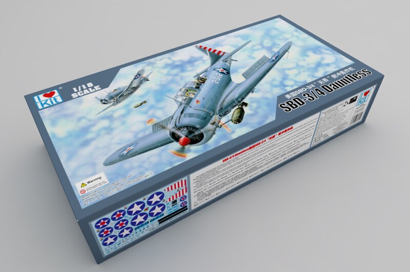 I Love Kits 1/18 SBD-3/4 Dauntless Plastic Model | Michaels