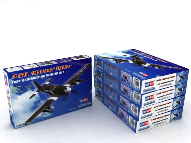 HobbyBoss 1/72 P-51B MUSTANG FIGHTER Plastic Model | Michaels