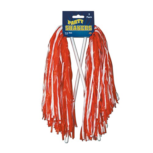 Red & White Poly Shakers - 512 Strand | Michaels