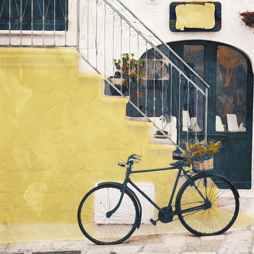 Steps In Yellow Poster Print by Mlli Villa # MVSQ556B | Michaels
