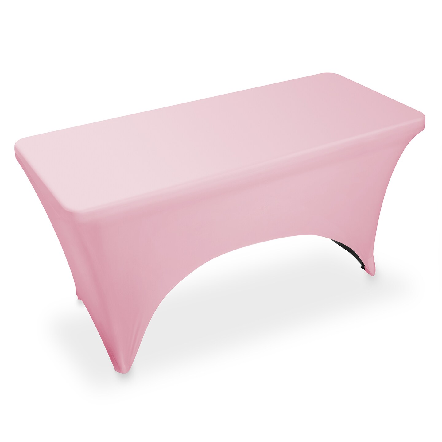 Lann's Linens - Fitted Stretch Tablecloth for Rectangular Table ...