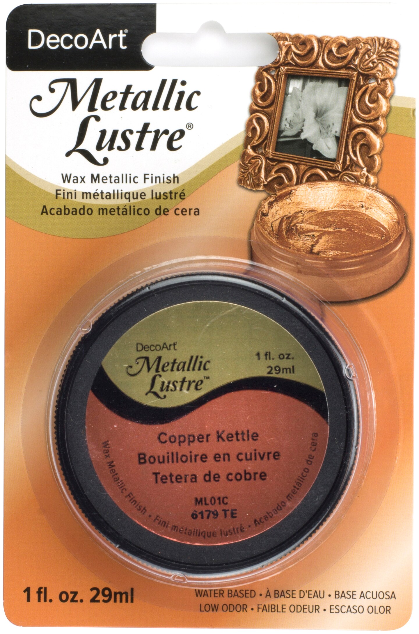 DecoArt Metallic Lustre Wax Finish 1oz-Copper Kettle | Michaels