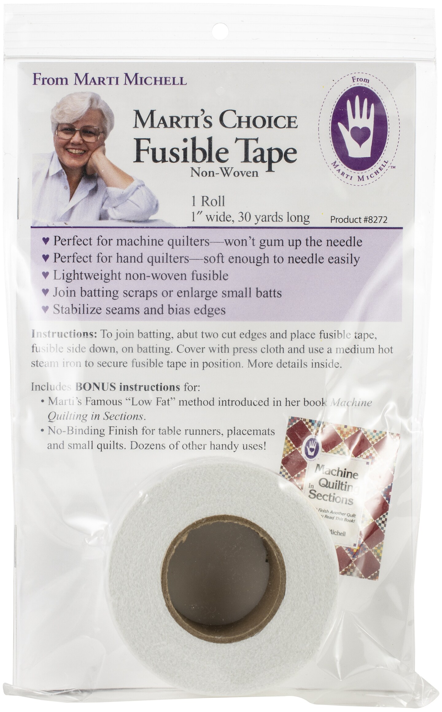 Marti Michell Marti's Choice Fusible Tape 1"X30yd-Single Roll | Michaels