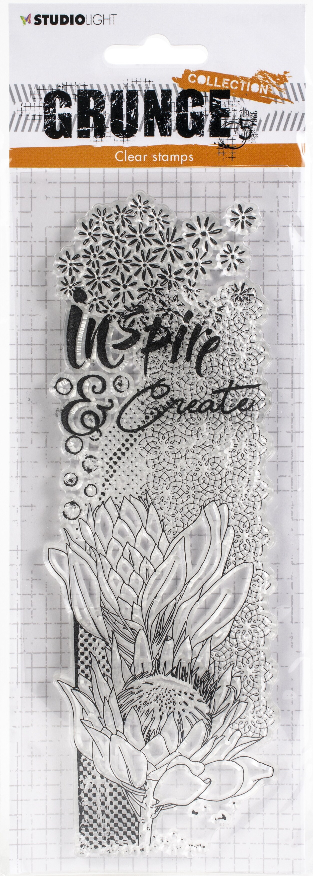 Studio Light Grunge 5.0 Collection Stamp-NR. 496 | Michaels