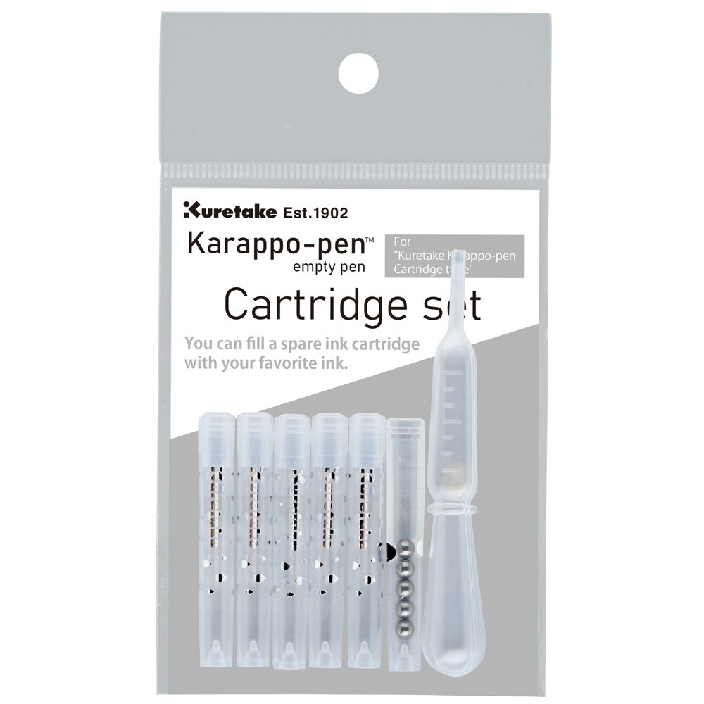 Kuretake Zig Karappo Pen Spare Cartridge & Ink Dropper Set- | Michaels