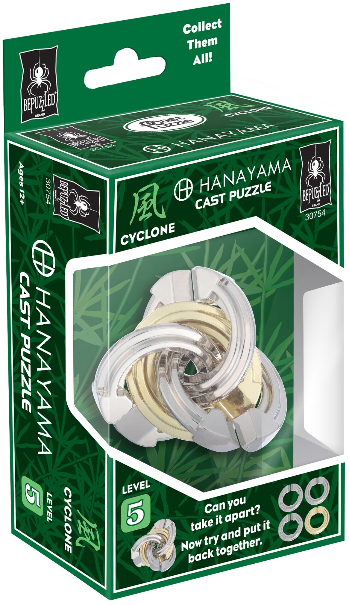 BePuzzled Hanayama Cast Puzzle-Cyclone Level 5 | Michaels