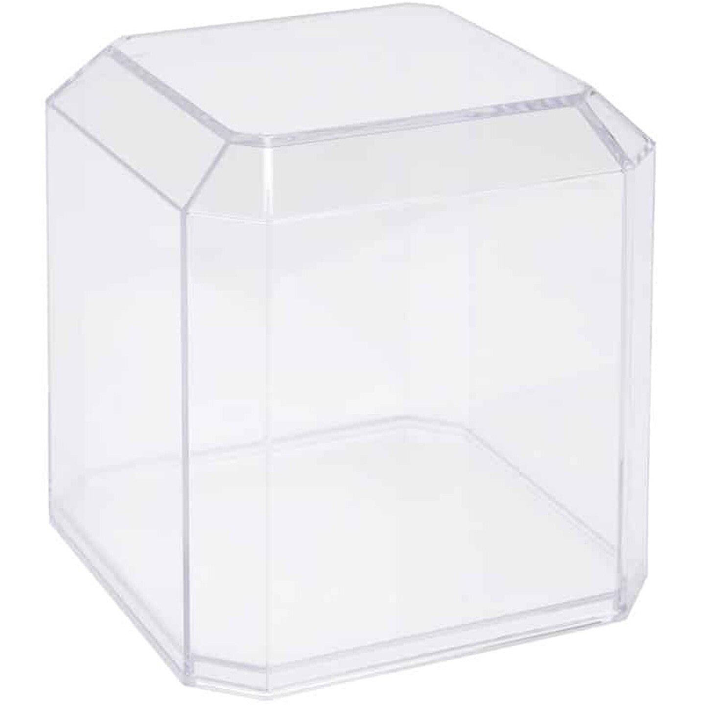 Pioneer Plastics 042C Clear Plastic Softball Display Case, 4" W x 4" D ...