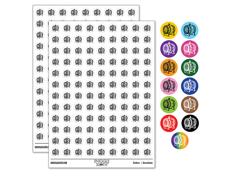 Serving Wine Wood Barrel Cask 200+ 0.50" Round Stickers | Michaels