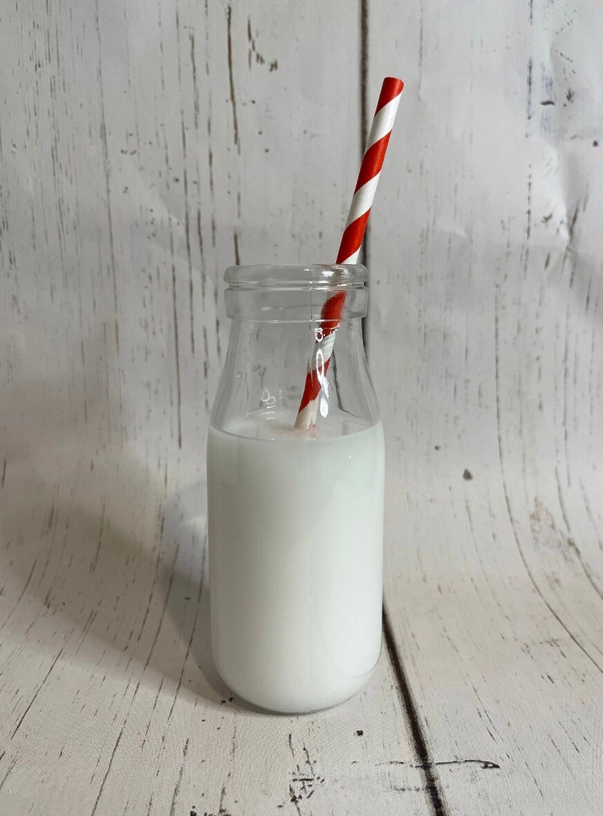 Faux Milk, Milk for Santa, Fake milk, Glass bottle of milk | MakerPlace ...