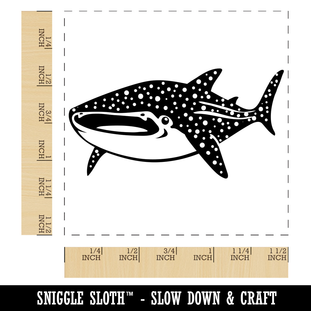 Spotted Whale Shark Self-Inking Rubber Stamp Ink Stamper | Michaels