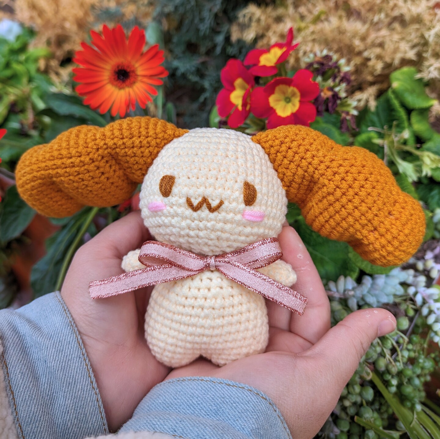 Chiffon Cinna Roll Friends Crocheted Plush, Small Size, Animal Plush ...