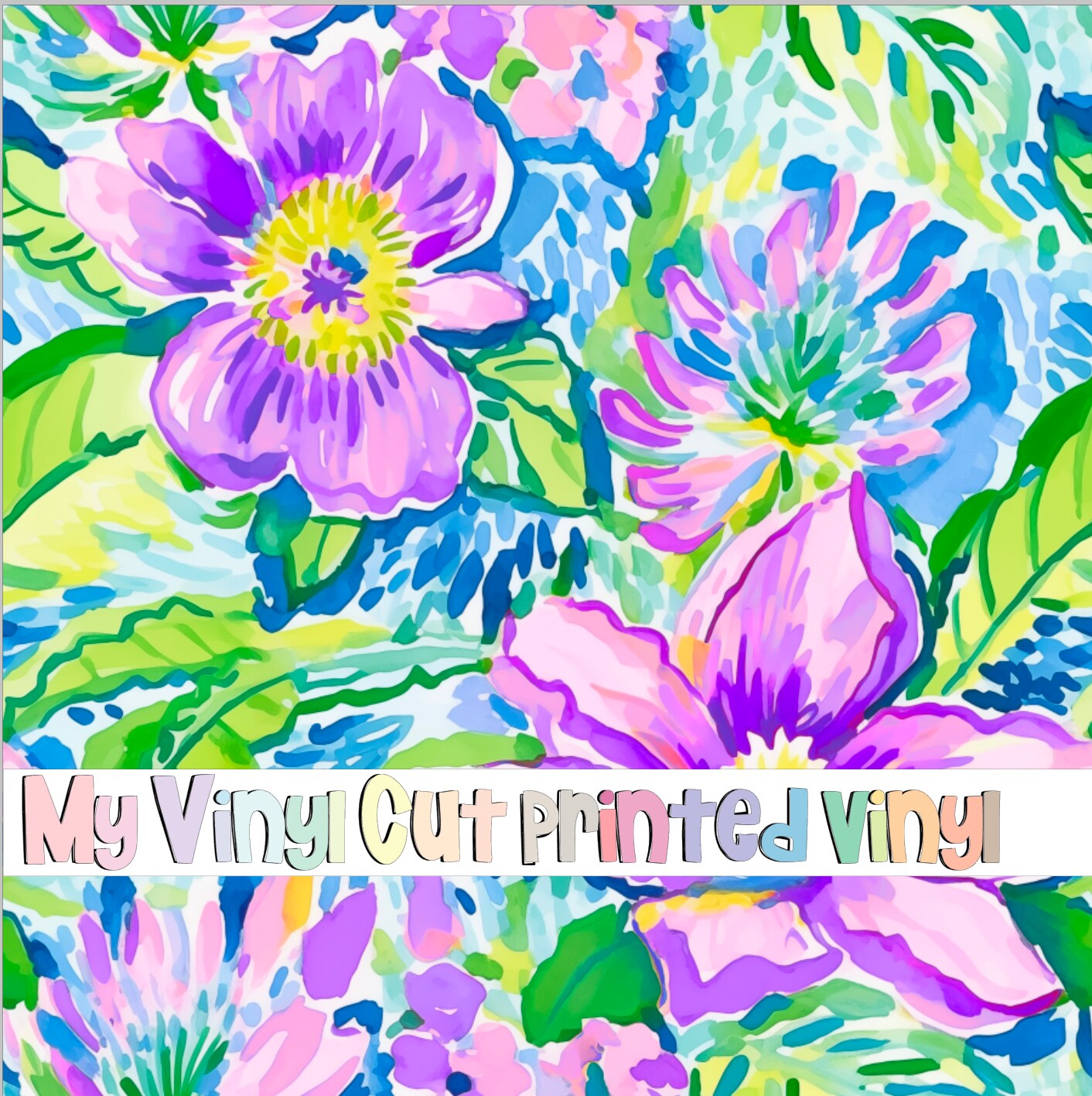 12 x 12 inch Sheet of Printed Vinyl or HTV in the K80-25 Pattern ...