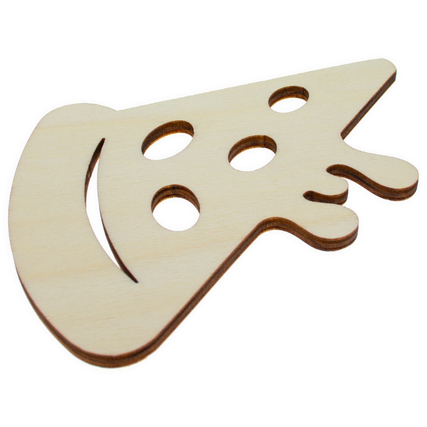 Unfinished Wooden Pizza Cutout DIY Craft 5.75 Inches | Michaels