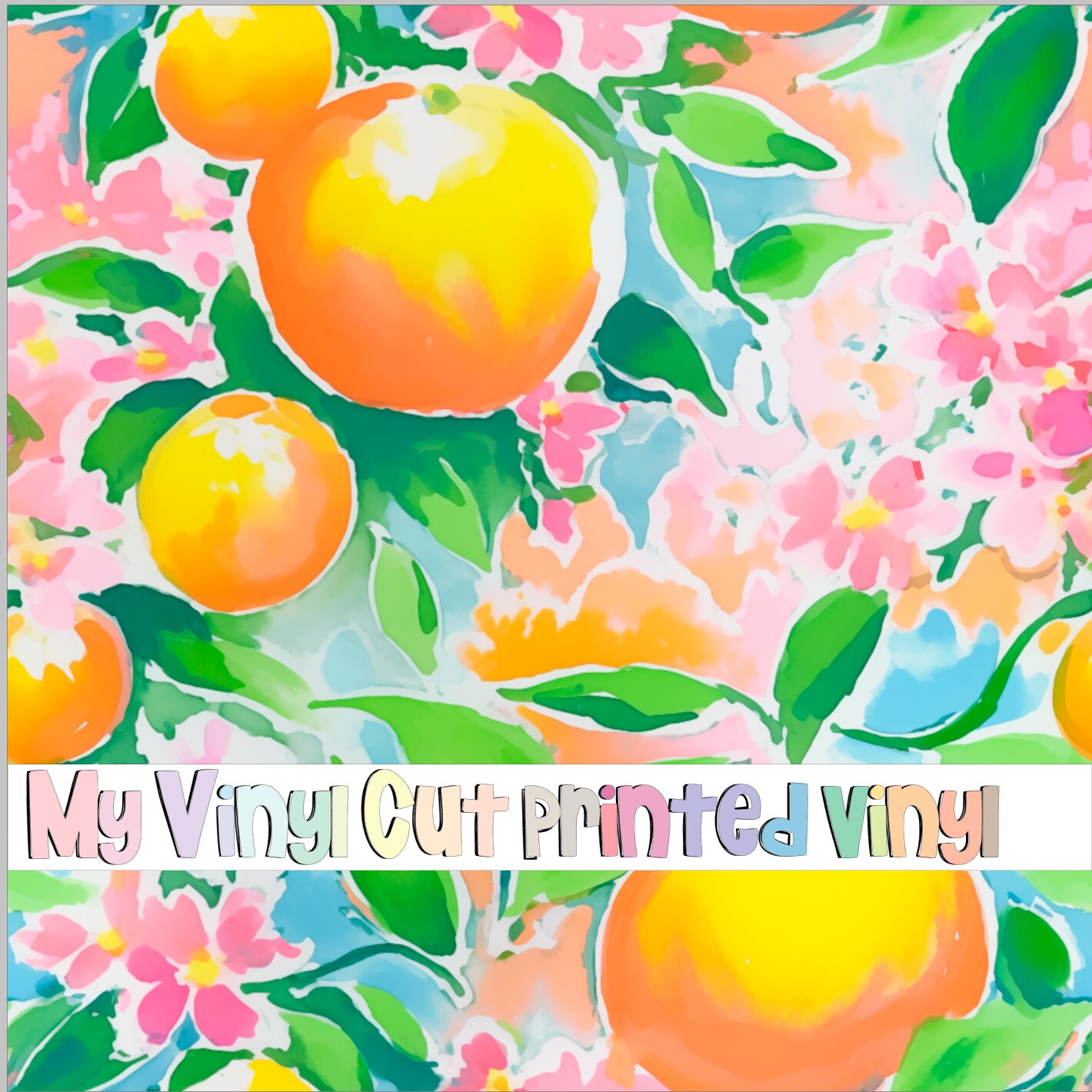 12 x 12 inch Sheet of Printed Vinyl or HTV in the K80-3 Pattern ...