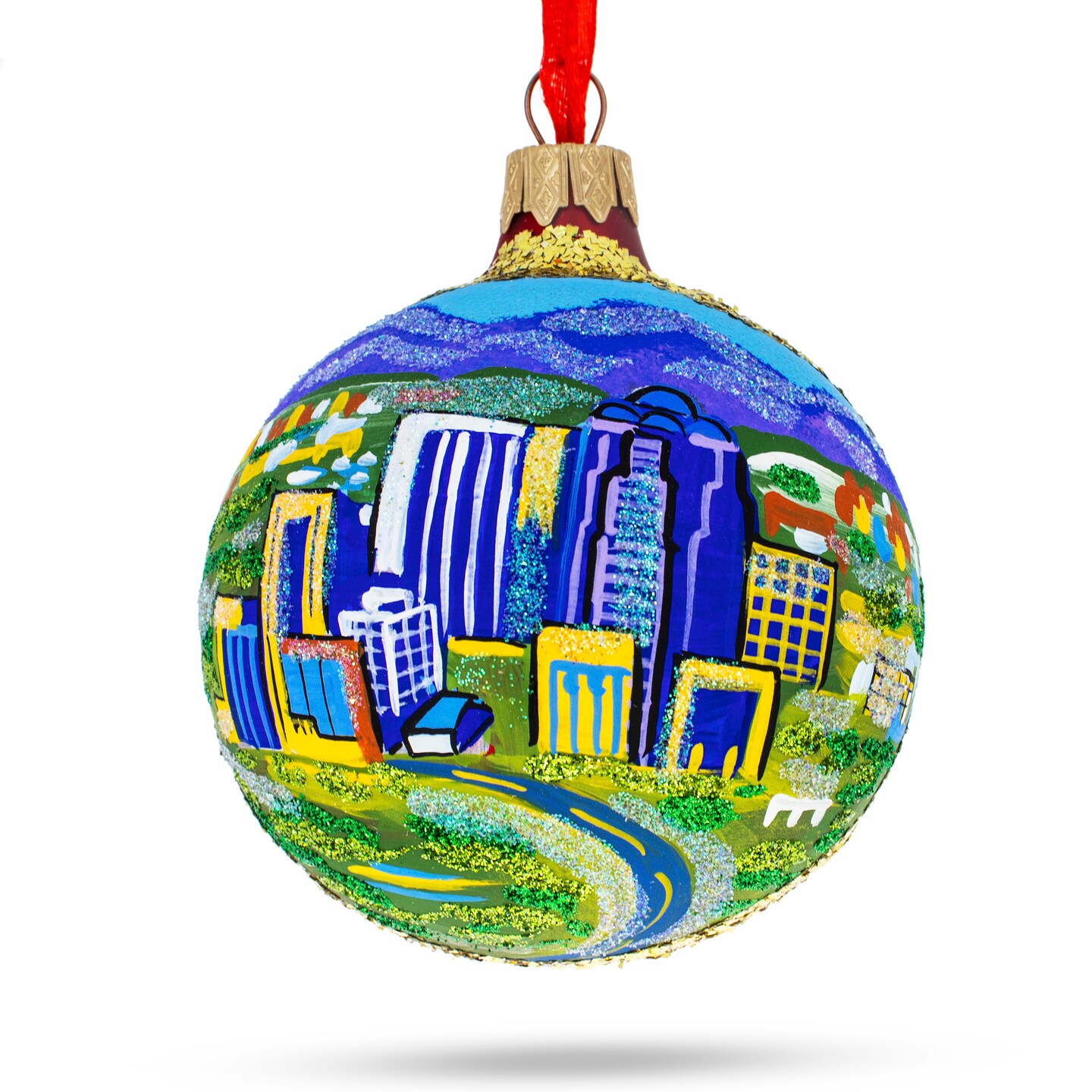 Tucson, Arizona, USA Glass Ball Christmas Ornament 3.25 Inches | Michaels
