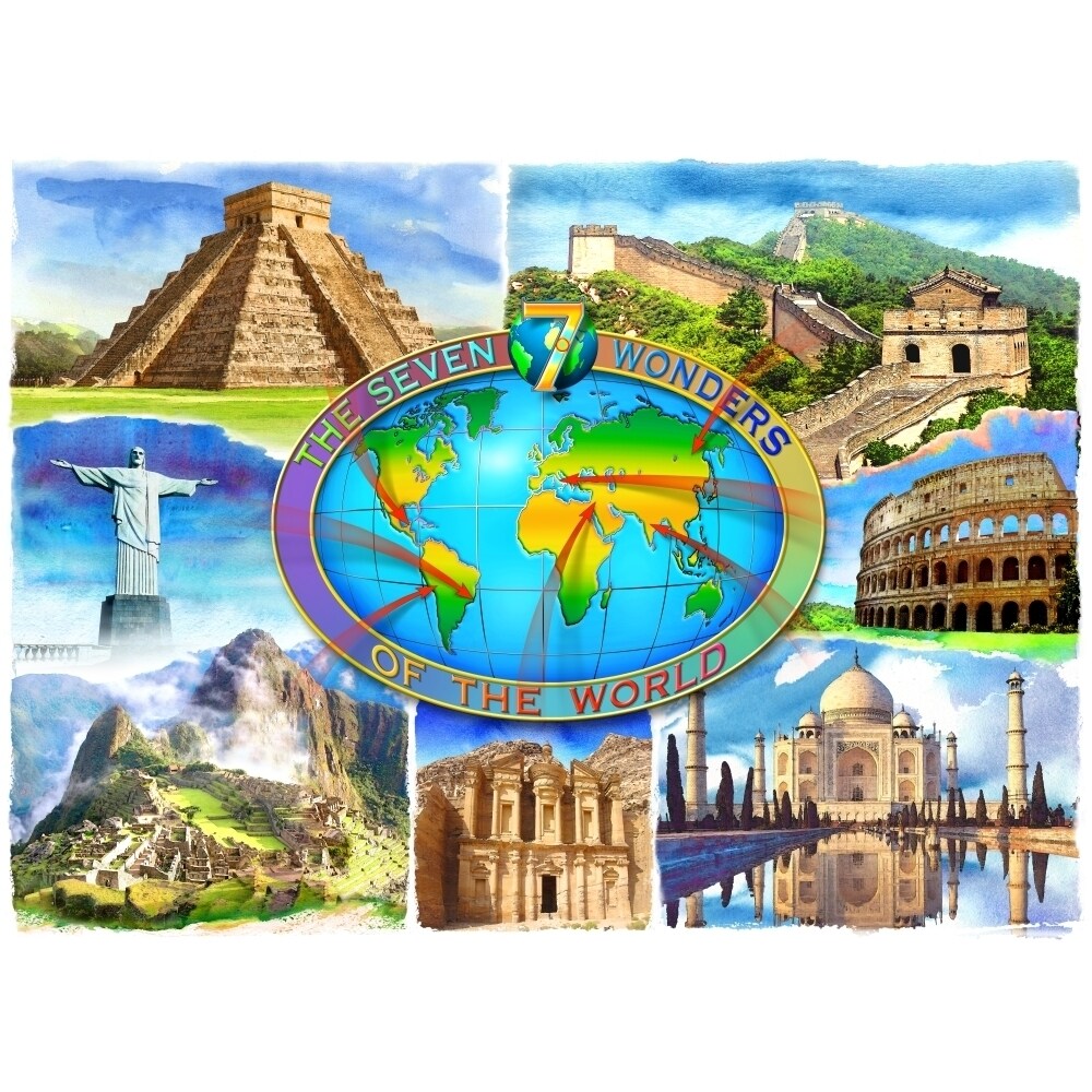 Seven Wonder Of The World Poster Print By Adrian Chesterman | Michaels