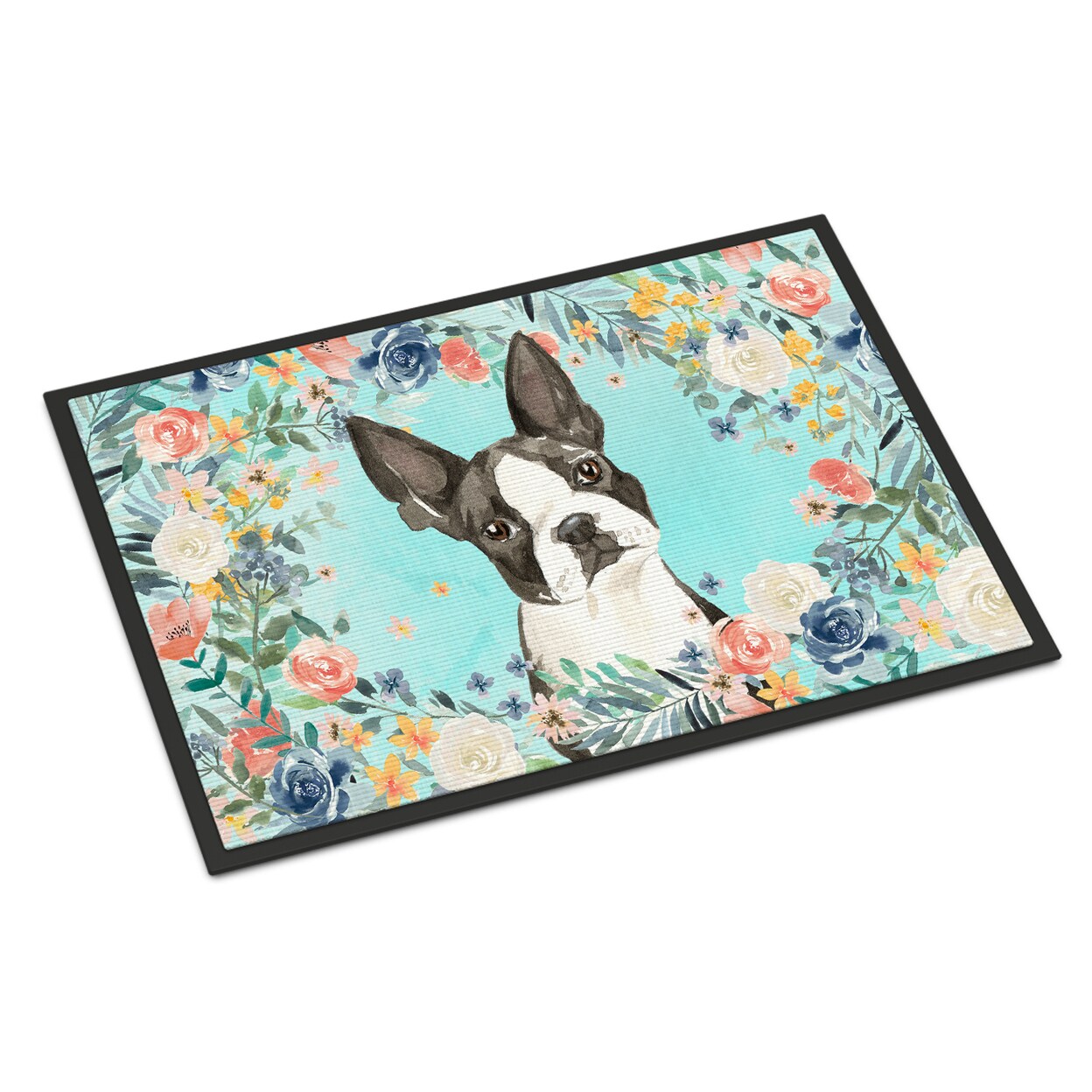 Boston Terrier Indoor Or Outdoor Mat 18X27 | Michaels
