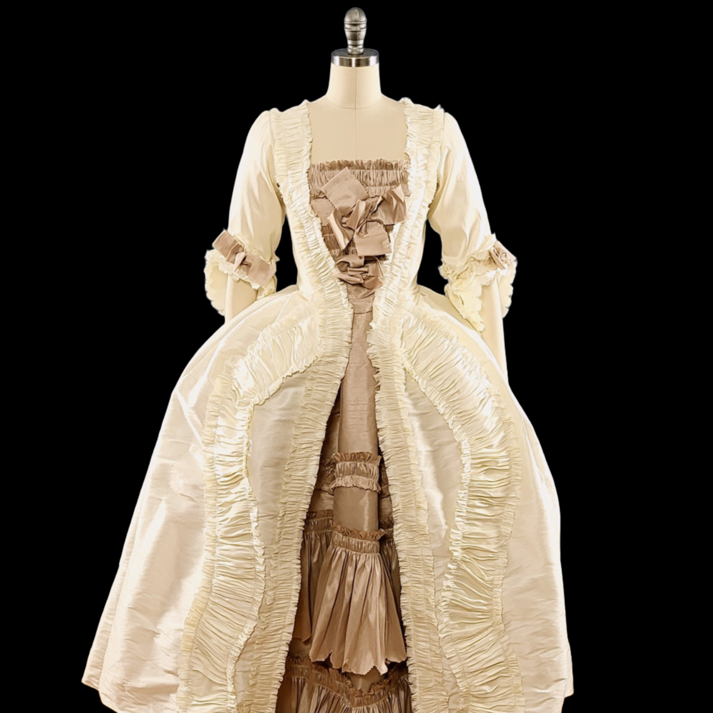 Rococo Sack Back Ball Gown Marie Antoinette Queen Charlotte Bridgerton ...