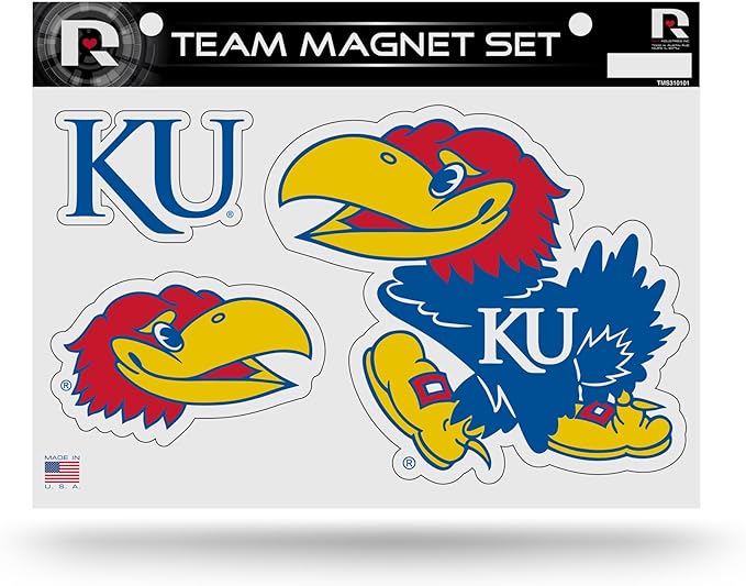 Kansas Die Cut Team Magnet Set Sheet, 8.5 x 11" | Michaels