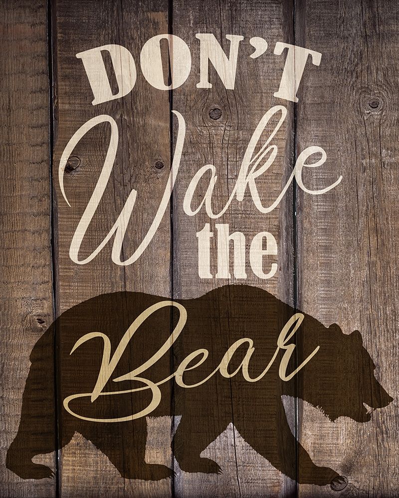Dont Wake the Bear Poster Print by Ann Bailey - Item # VARPDXBARC013A ...