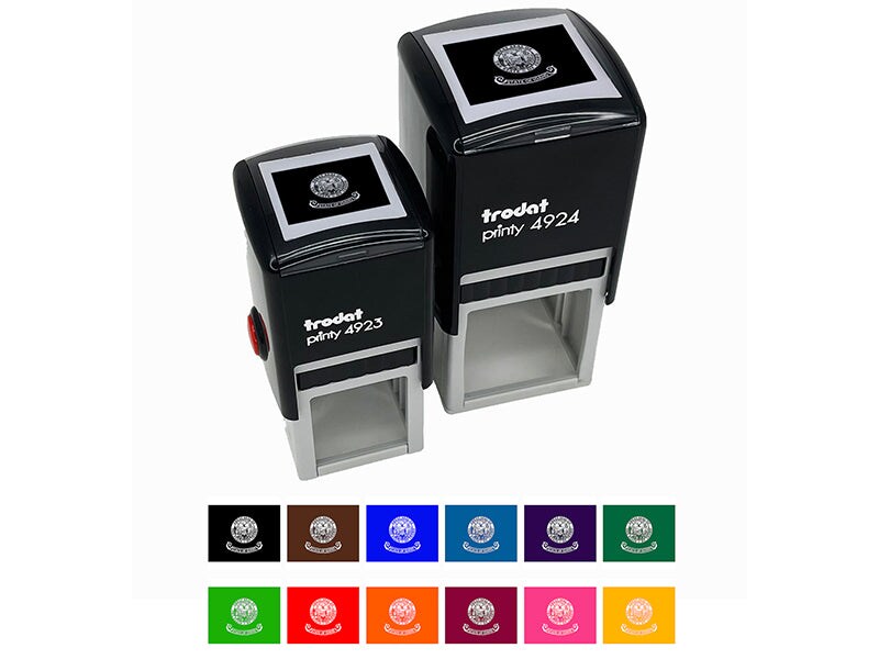 Idaho State Flag Self-Inking Rubber Stamp Ink Stamper | Michaels
