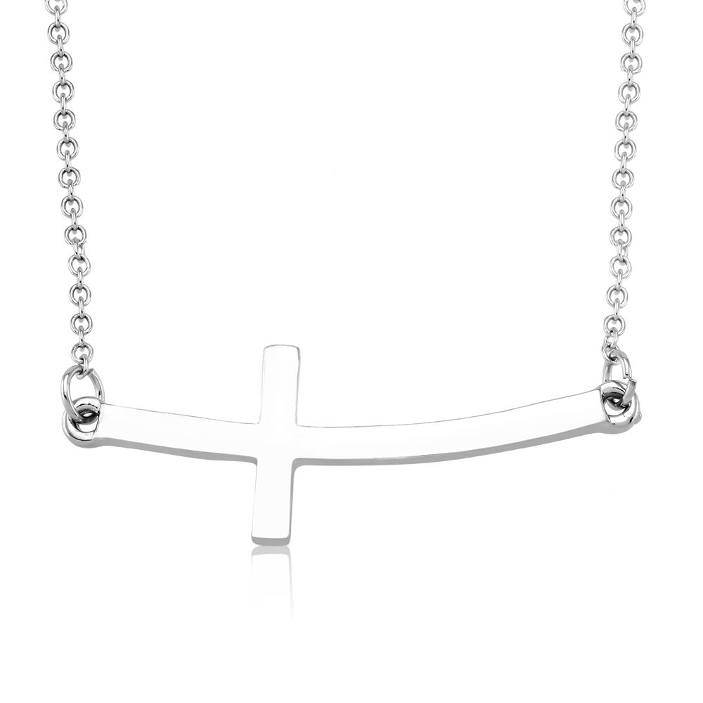 b2300nk-4 Sideways Cross Necklace | Michaels