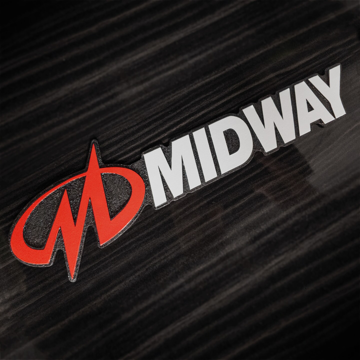 Large Engraved Midway Logo Video Game Wall Art Collectable | MakerPlace ...