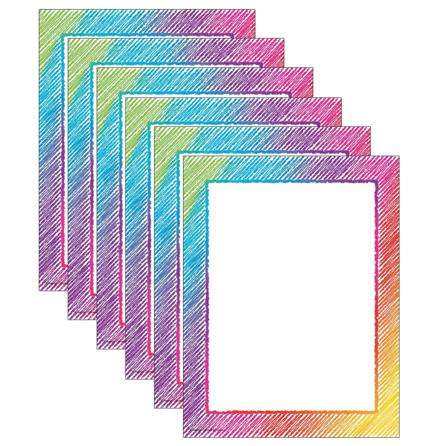 Colorful Scribble Computer Paper, 50 Sheets Per Pack, 6 Packs | Michaels