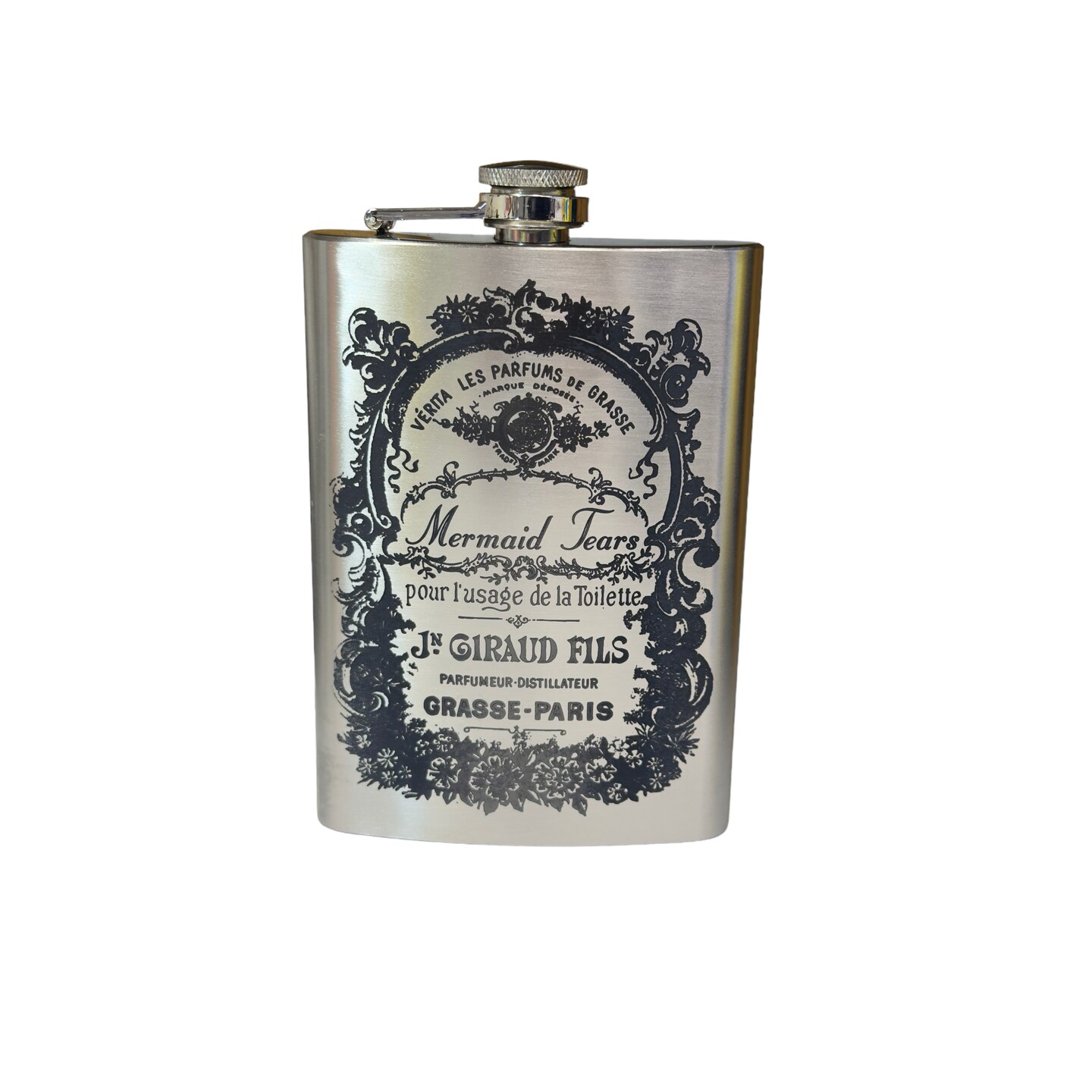 8oz Mermaid Tears Stainless Steel Flask | Michaels
