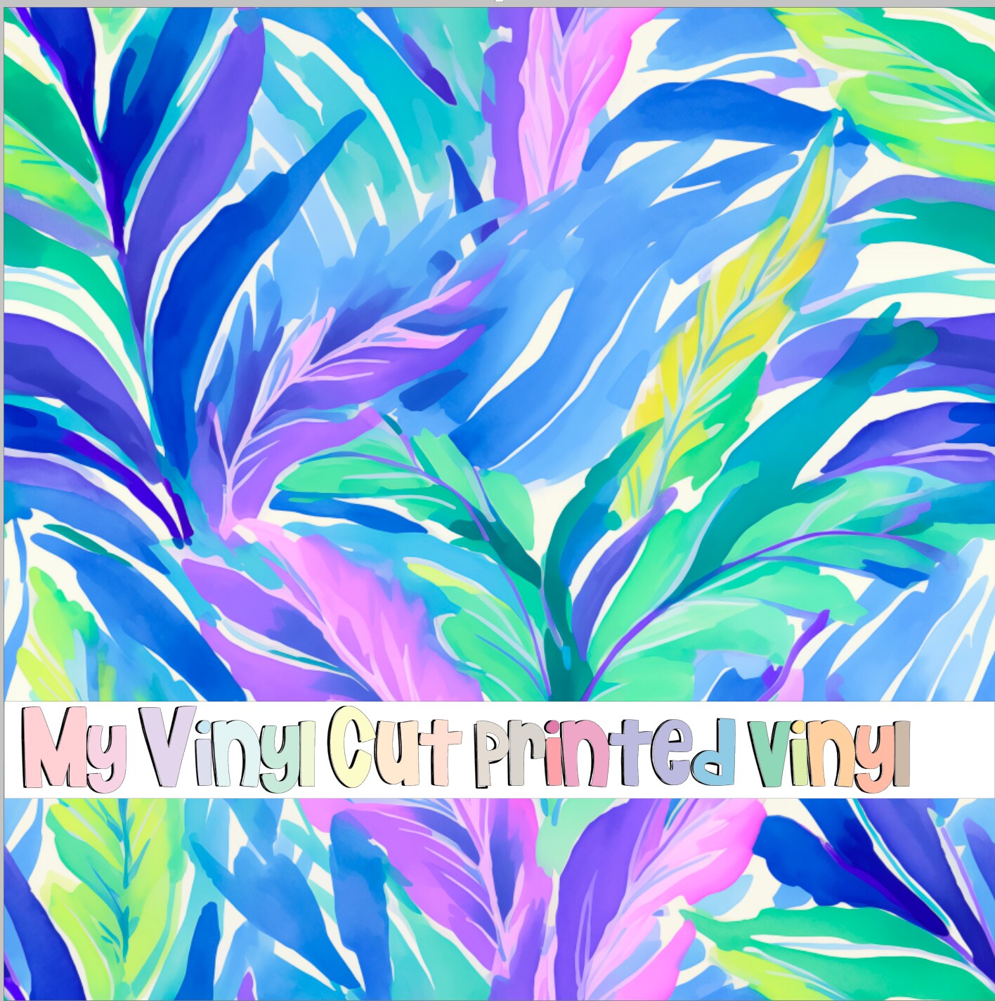 12 x 12 inch Sheet of Printed Vinyl or HTV in the K80-17 Pattern ...