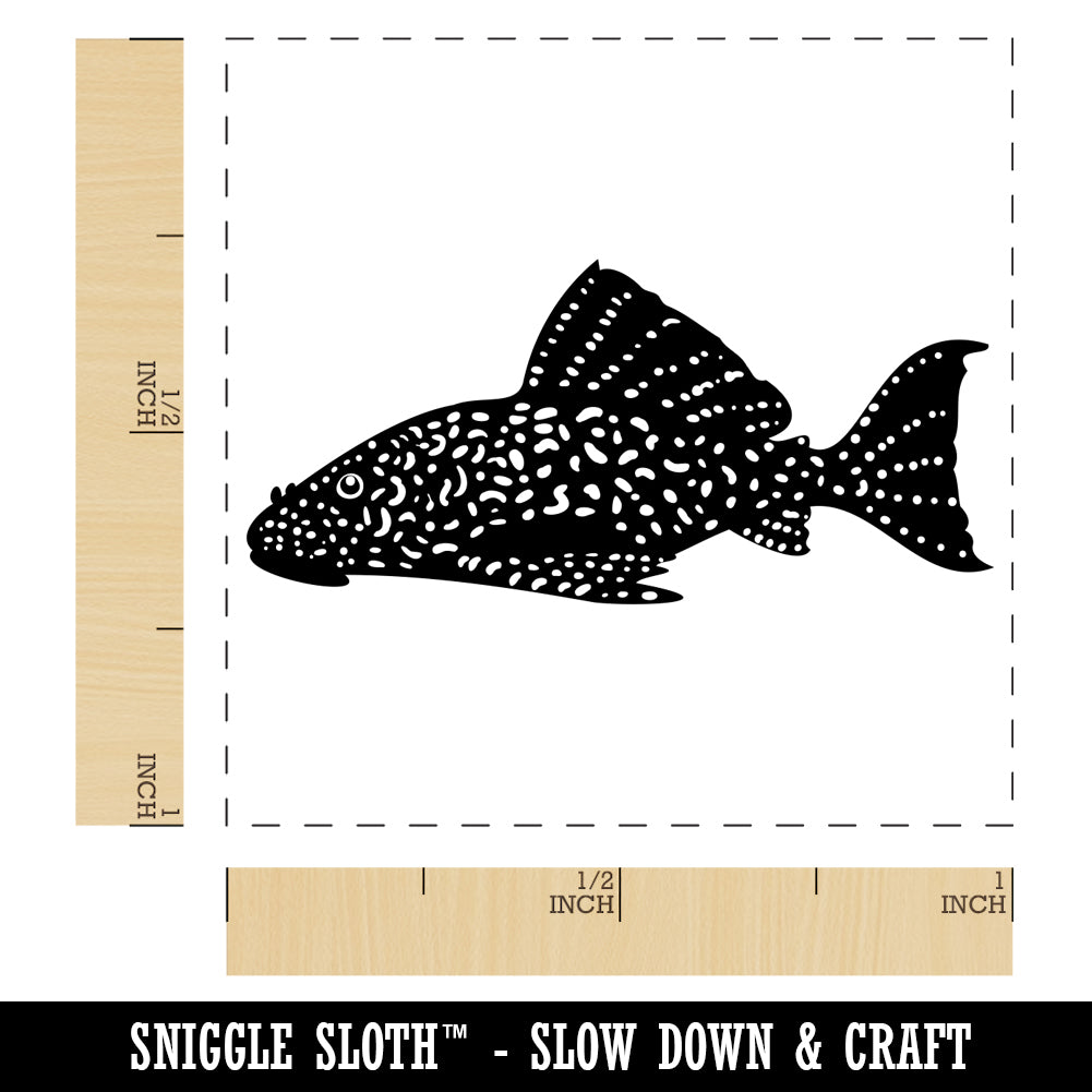 Buy in Bulk - Plecostomus Algae Eating Aquarium Fish Self-Inking Rubber ...