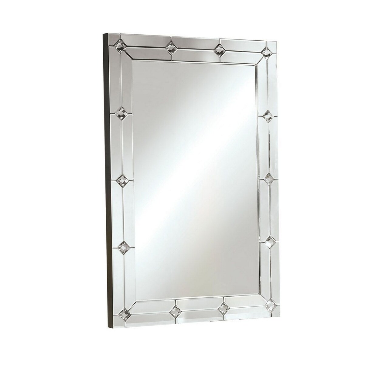 Saltoro Sherpi Rectangular Wall Accent Mirror in Mirrored Frame- | Michaels