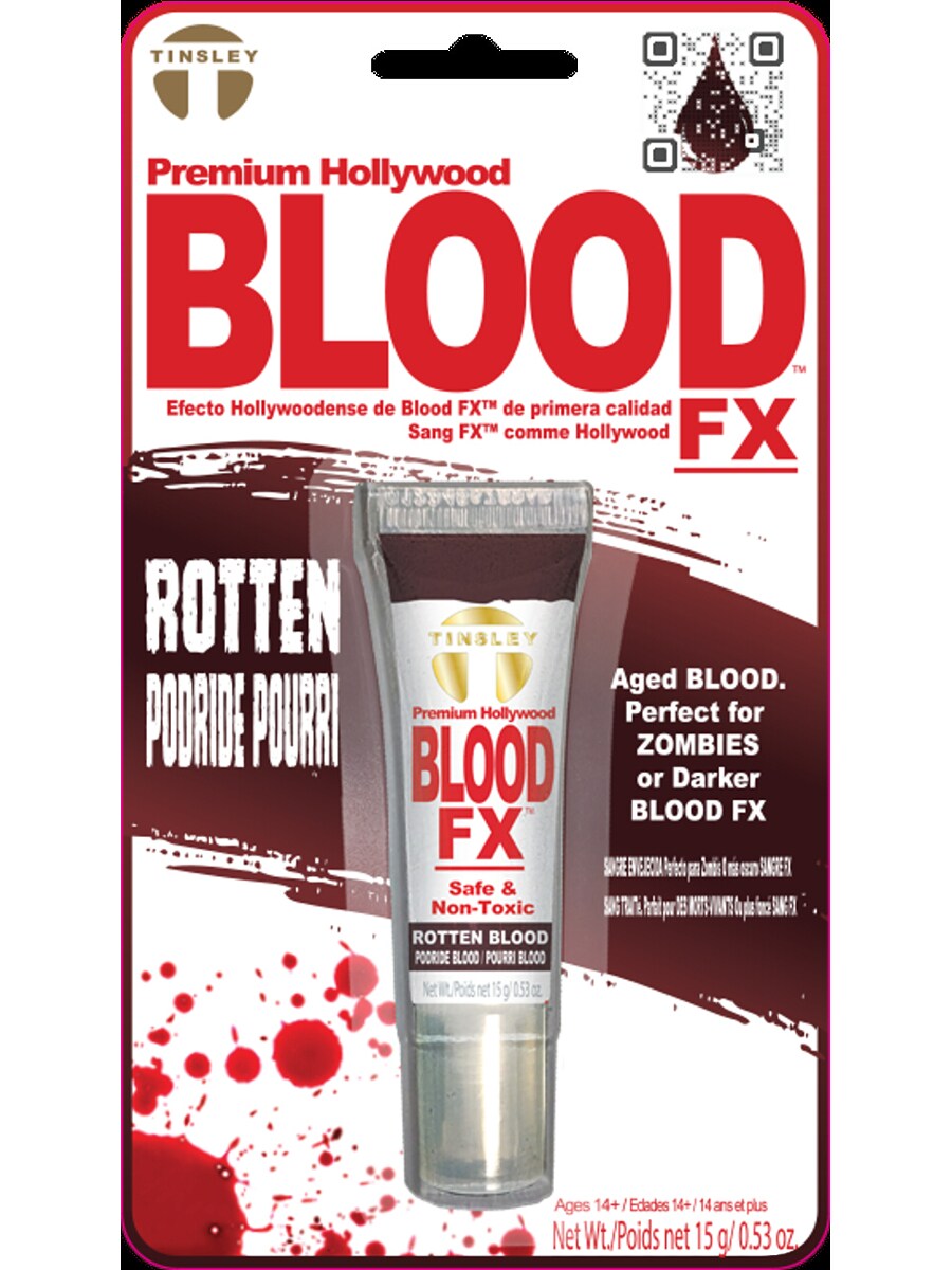 Rotten Undead Zombie Aged Blood .53oz FX Makeup Costume Accessory ...