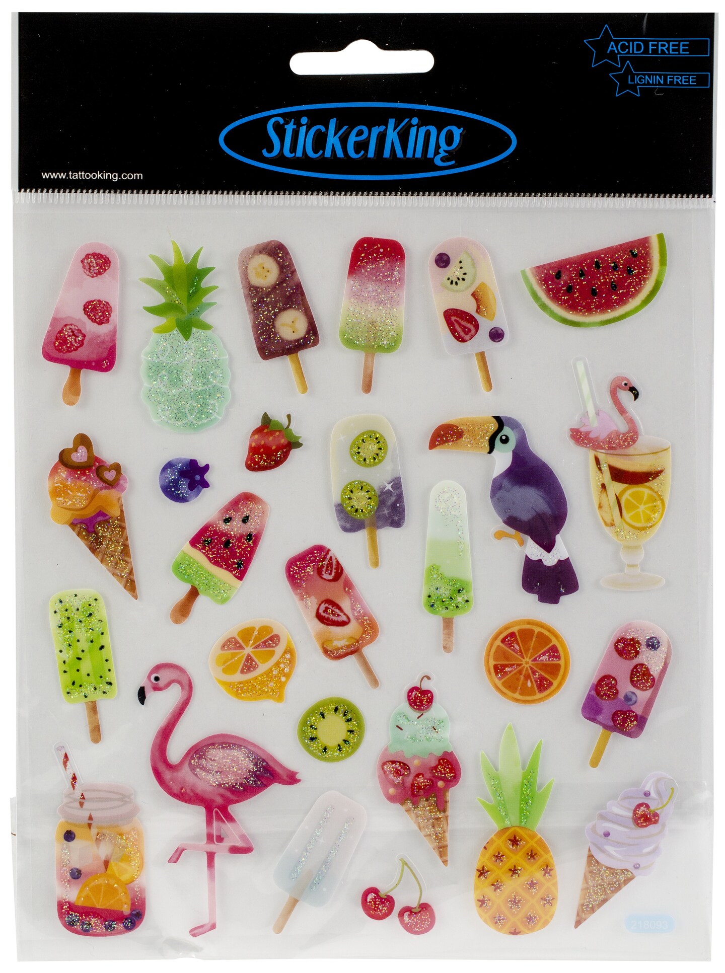 Sticker King Stickers-Sweet Tropics | Michaels