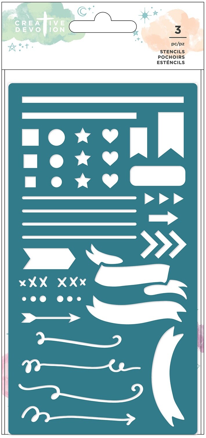 Creative Devotion Draw Near Stencils 3/Pkg-Bible Marking | Michaels