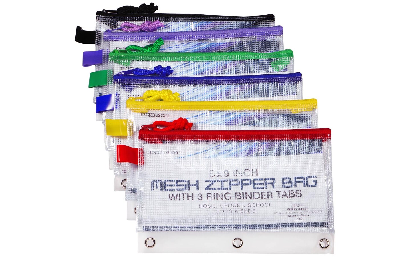 Pro Art Mesh & Vinyl Zipper Bag 5x9 | Michaels