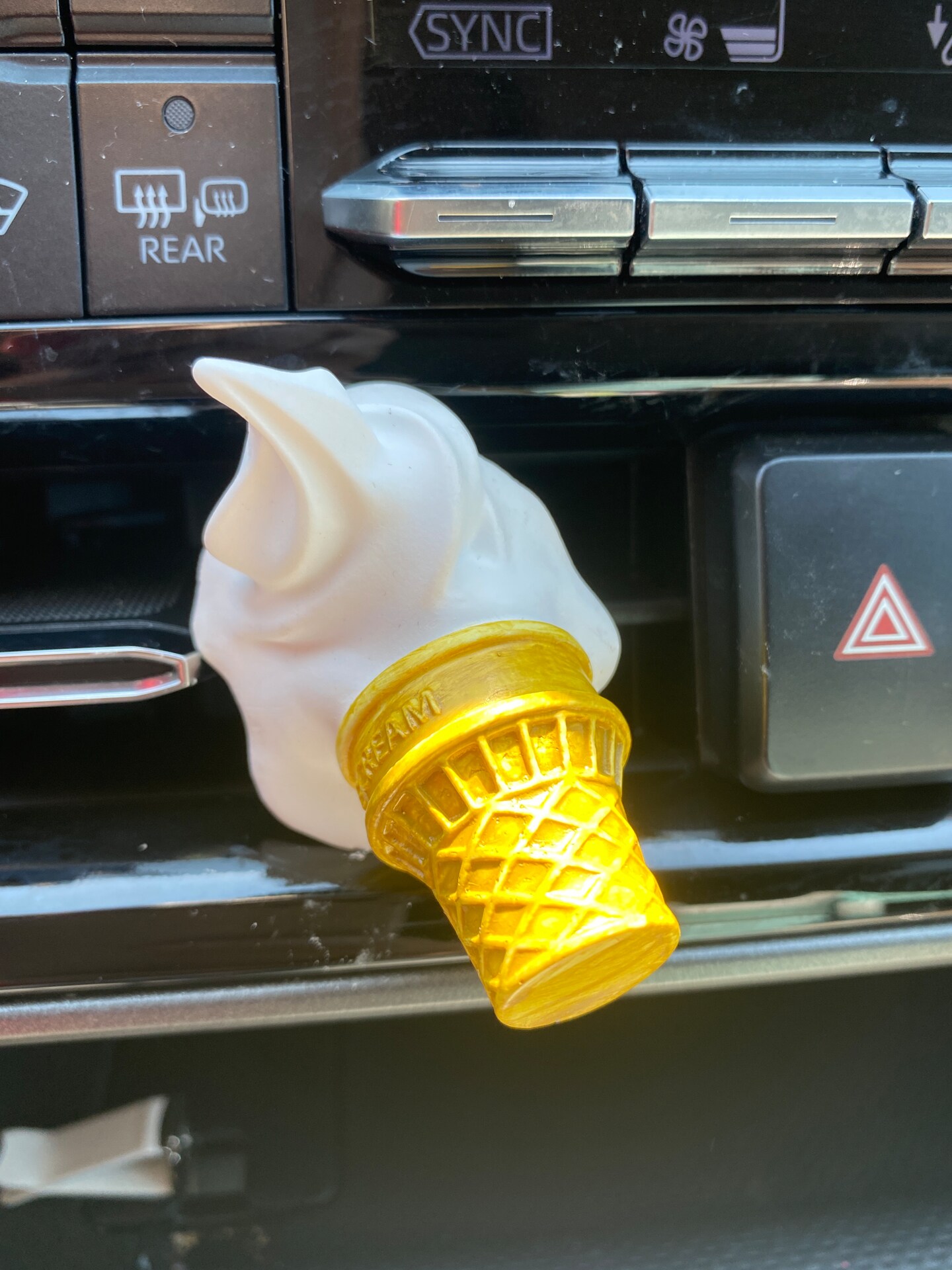 Handcrafted plaster Ice Cream Car freshener | MakerPlace by Michaels