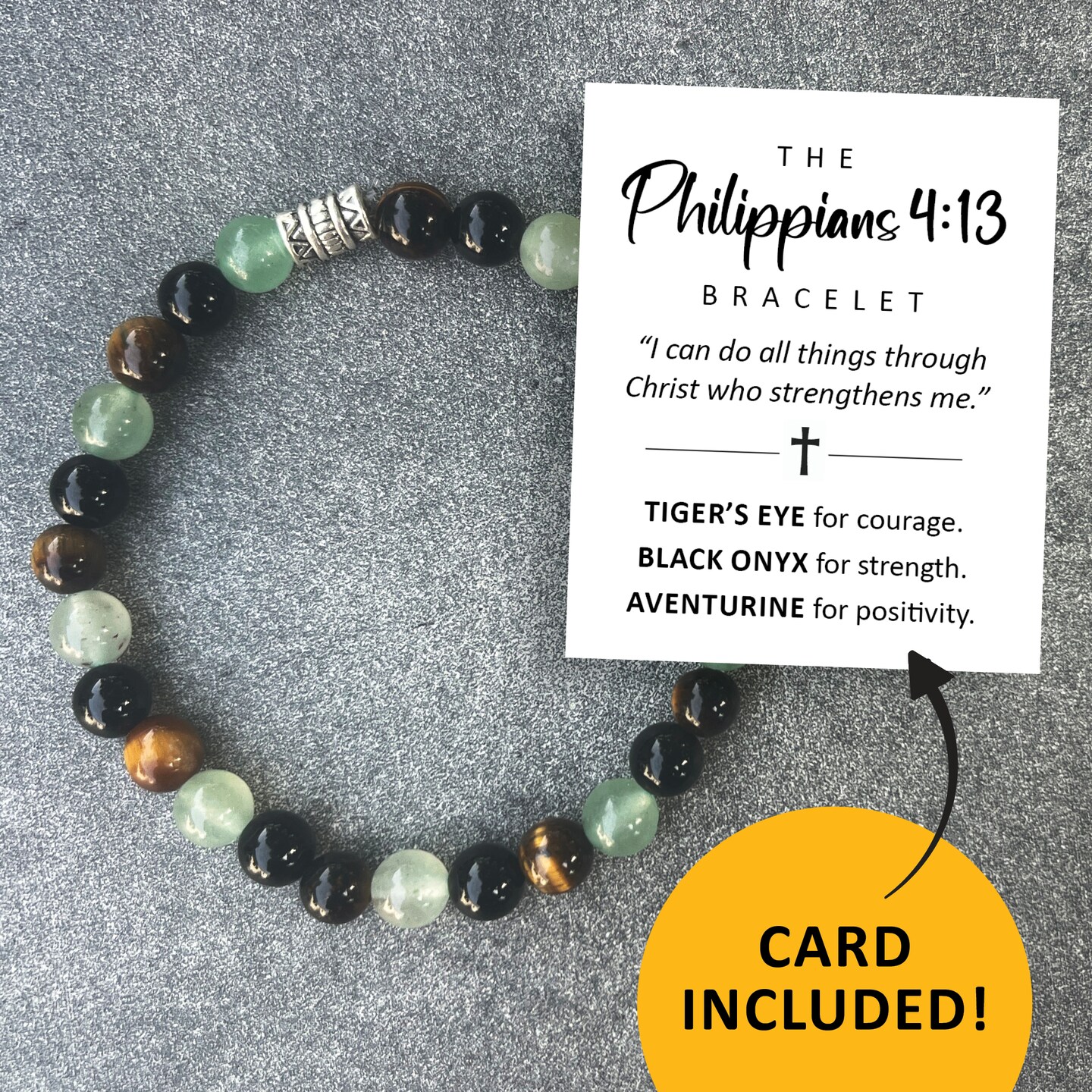 Philippians 4:13 bracelet, Bible verse jewelry, I Can Do All Things ...