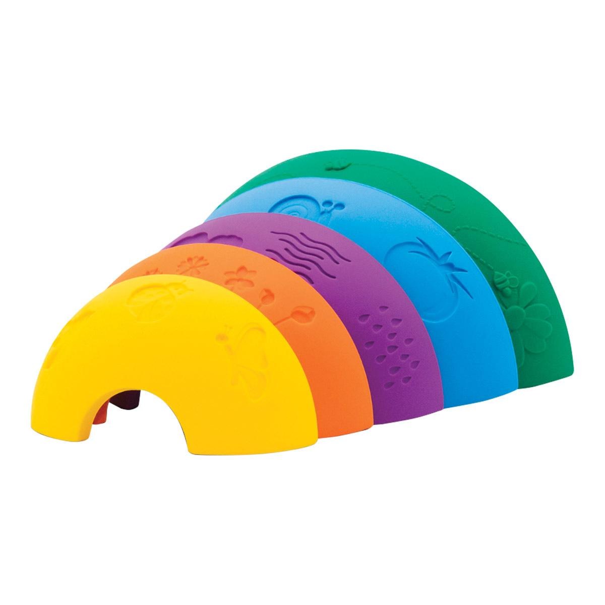 Jellystone Designs Over the Rainbow - Bright Silicone Stacking Arches ...