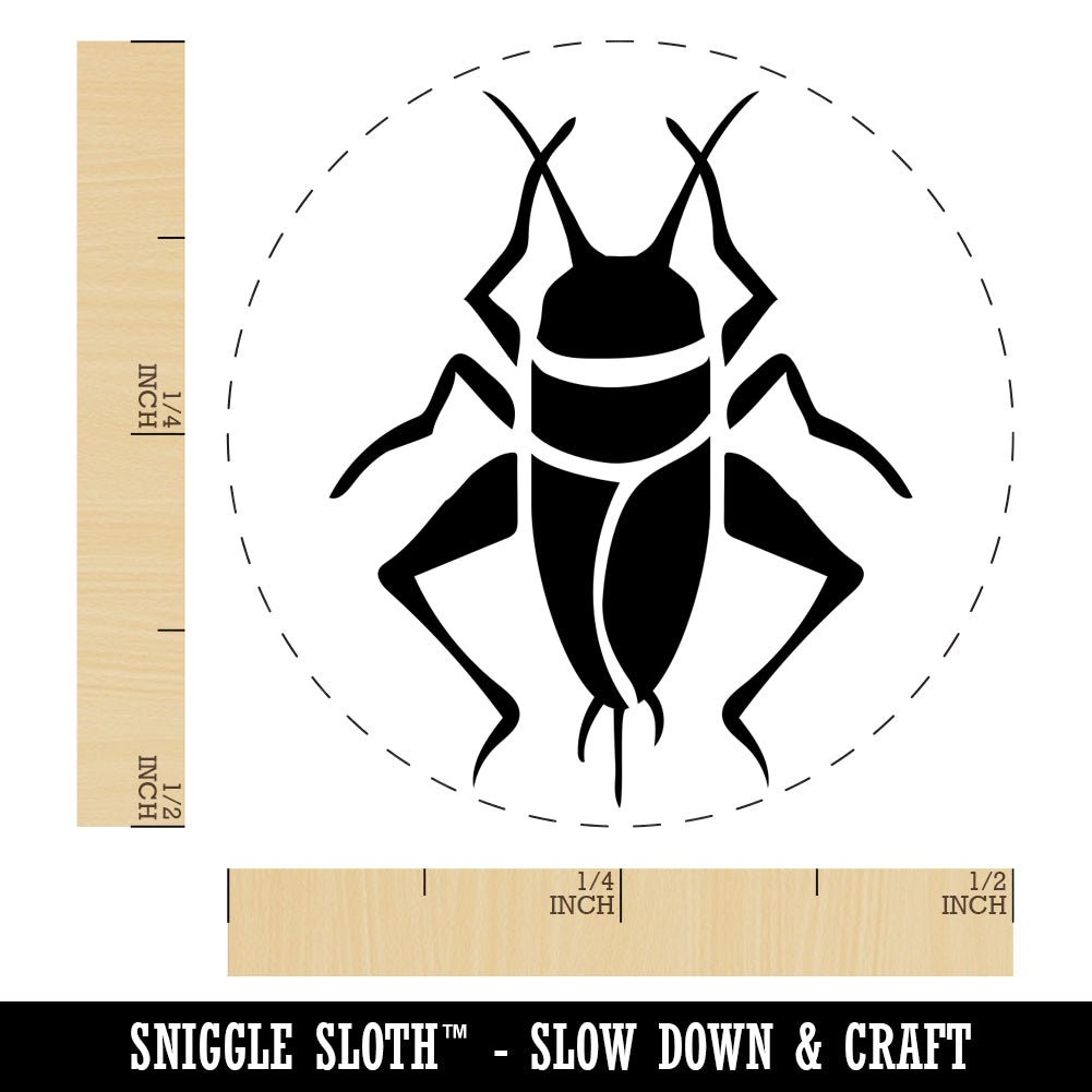 Cricket Insect Bug Self-Inking Rubber Stamp for Stamping Crafting ...