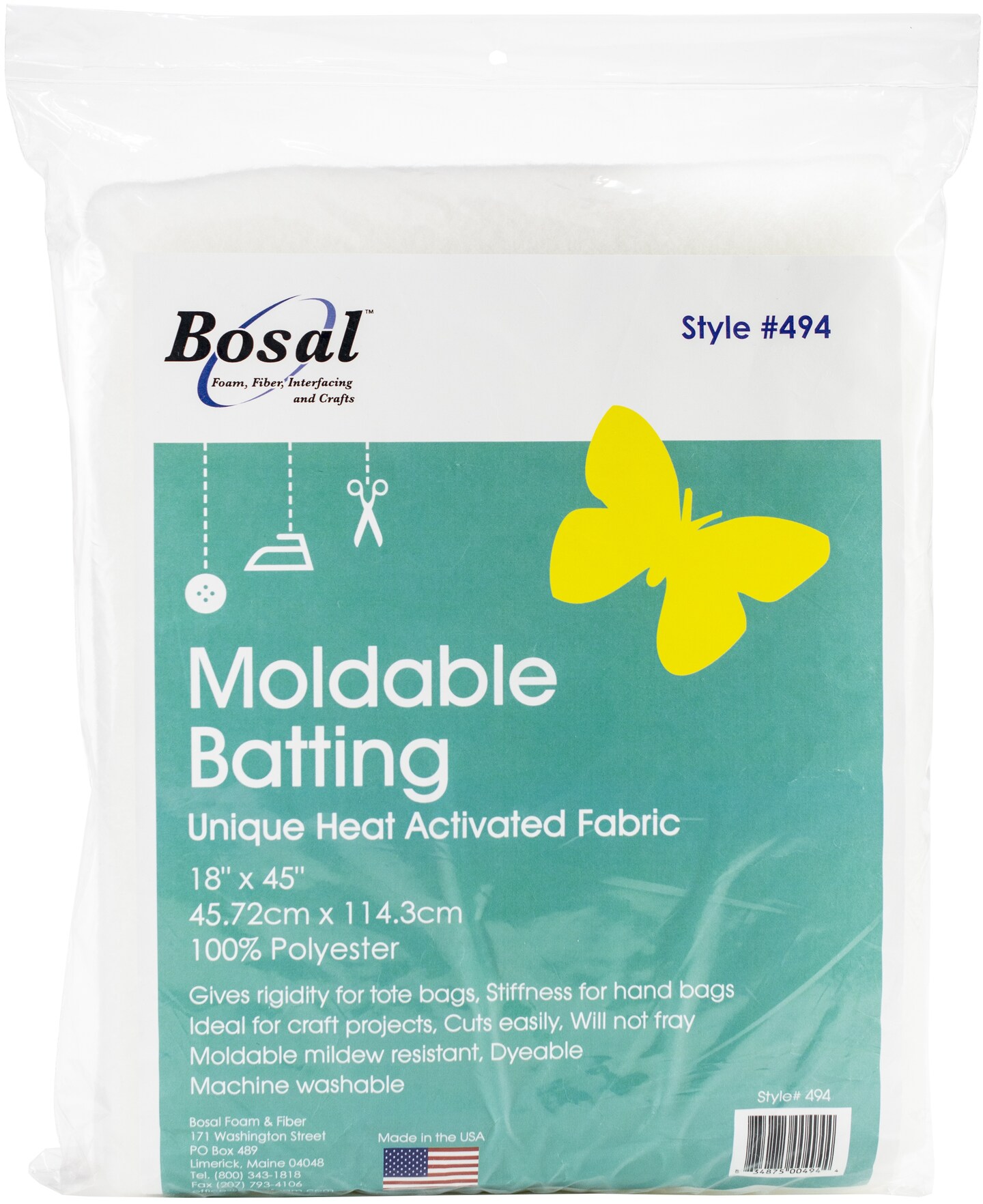 Bosal Moldable Batting-18"X45" | Michaels