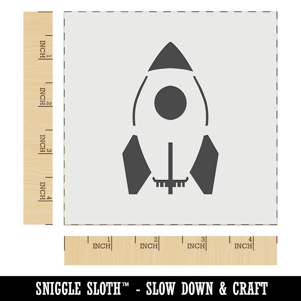 Rocket Space Ship Wall Cookie DIY Craft Reusable Stencil | Michaels