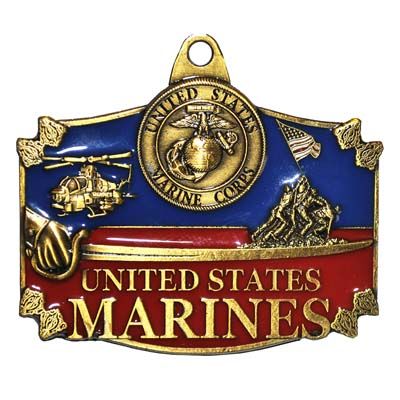 United States Marine Enamel Keychain | Michaels
